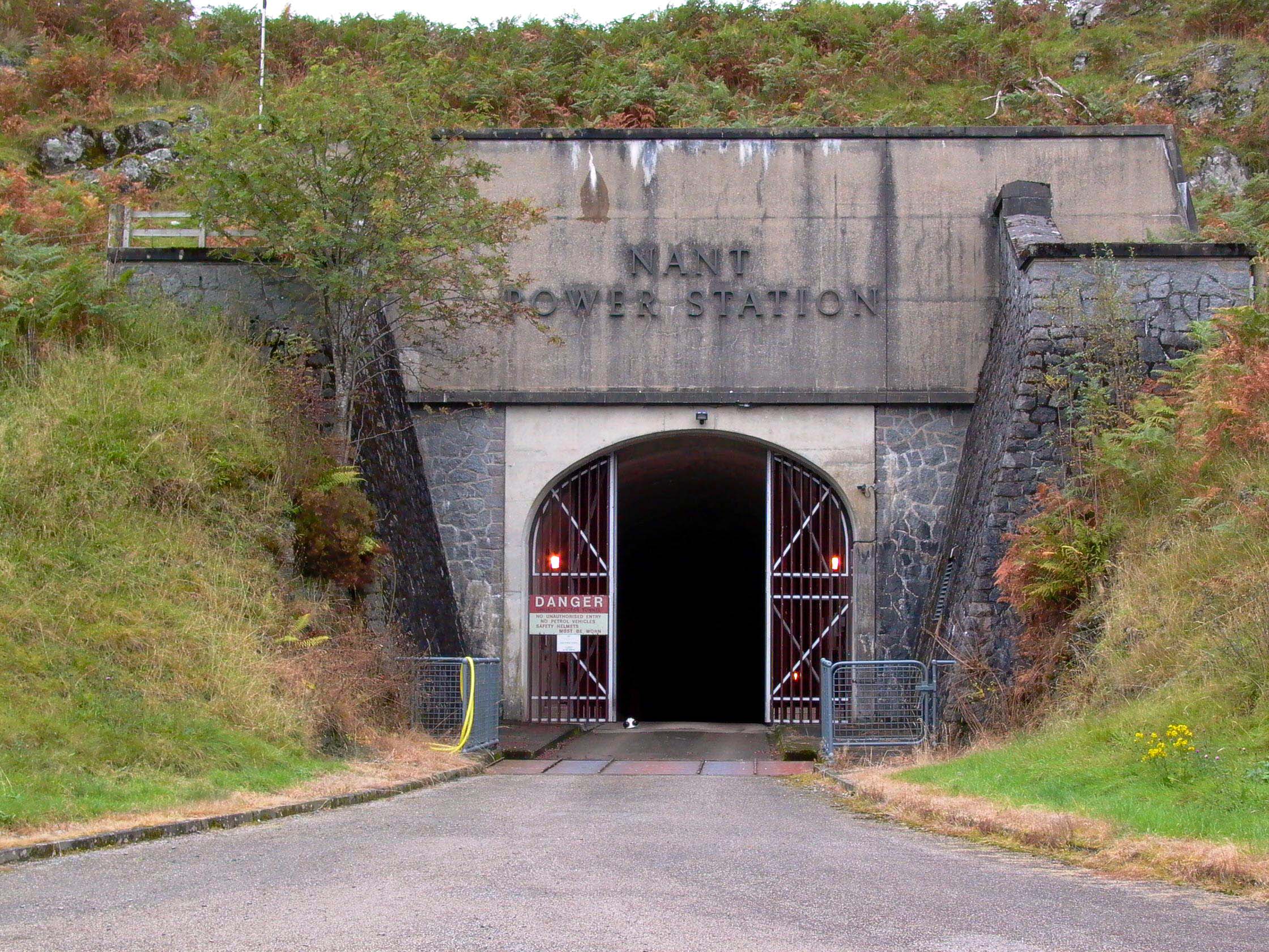 Subterranea Britannica: Sites: Nant Power Station
