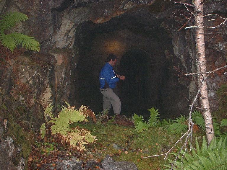 Mystery adit at Loch Treig